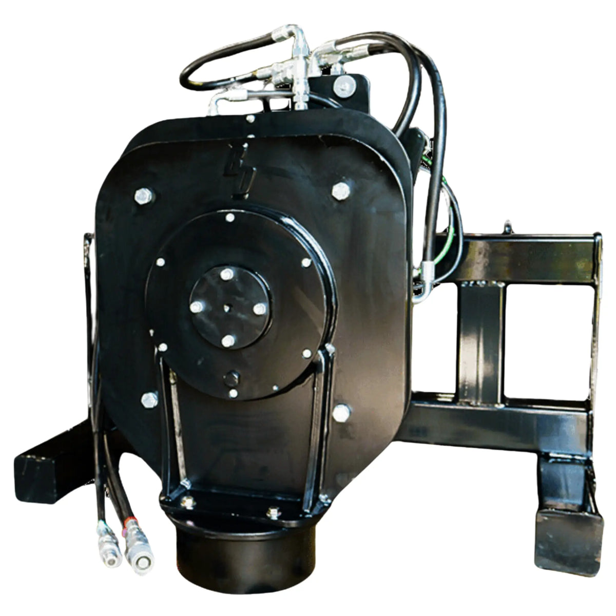 Skid Steer Post Drivers - Blue Diamond Attachments — Attachments King