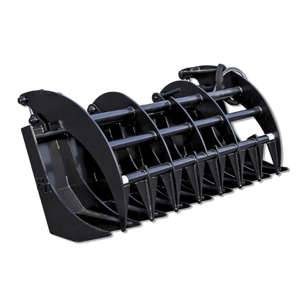 Blue Diamond® Heavy Duty Grapple Rake for Skid Steers and Tractors ...