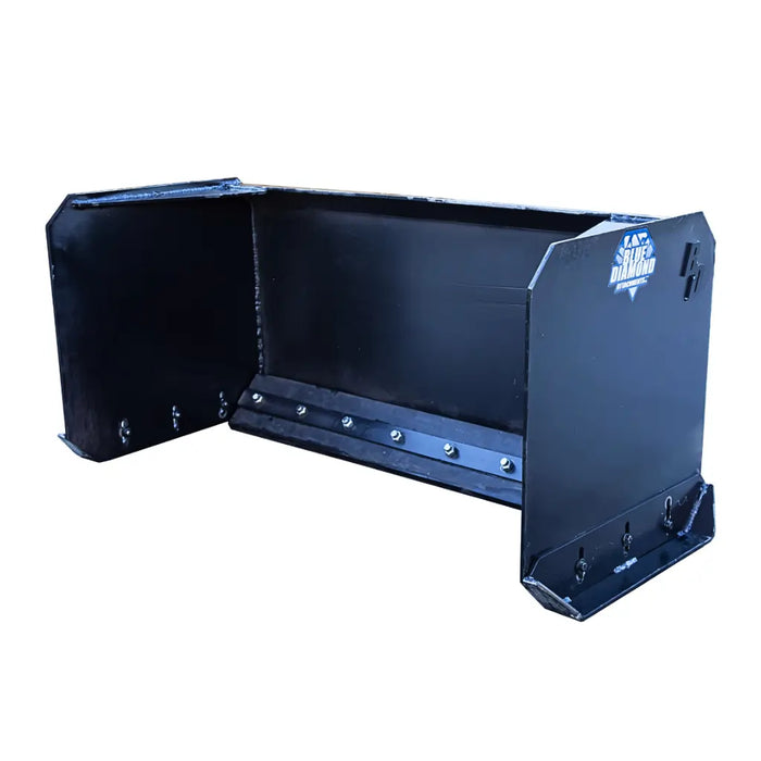 Blue Diamond Mini Skid Steer Snow Pusher — Attachments King