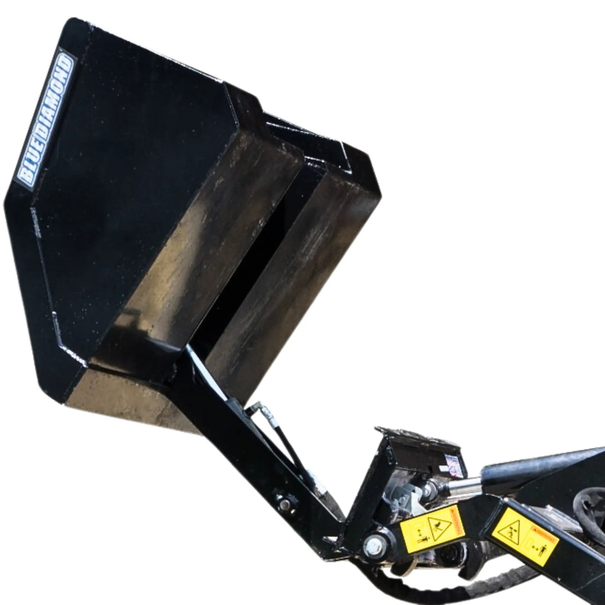 Blue Diamond Mini Skid Steer High Dump Bucket — Attachments King