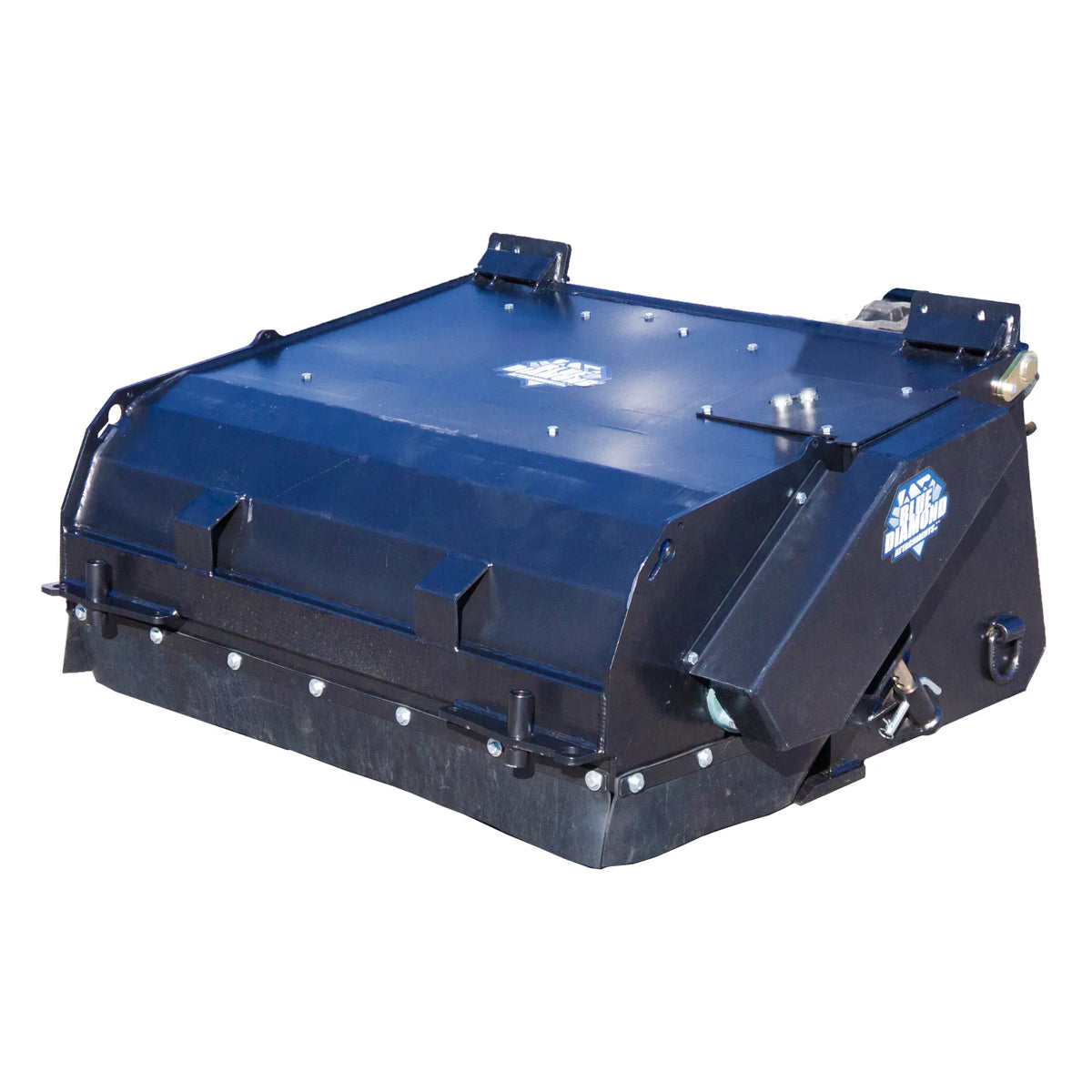 Blue Diamond Mini Skid Steer Pick-Up Broom — Attachments King
