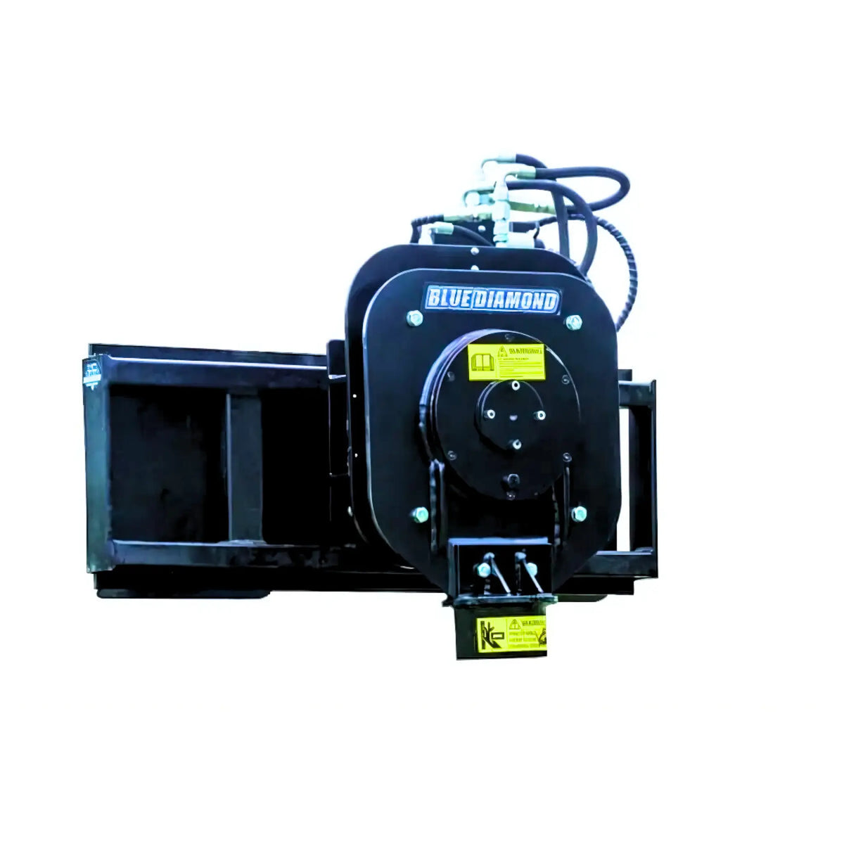 Blue Diamond Vibratory Post Driver with Tilt - Series 2 — Attachments King
