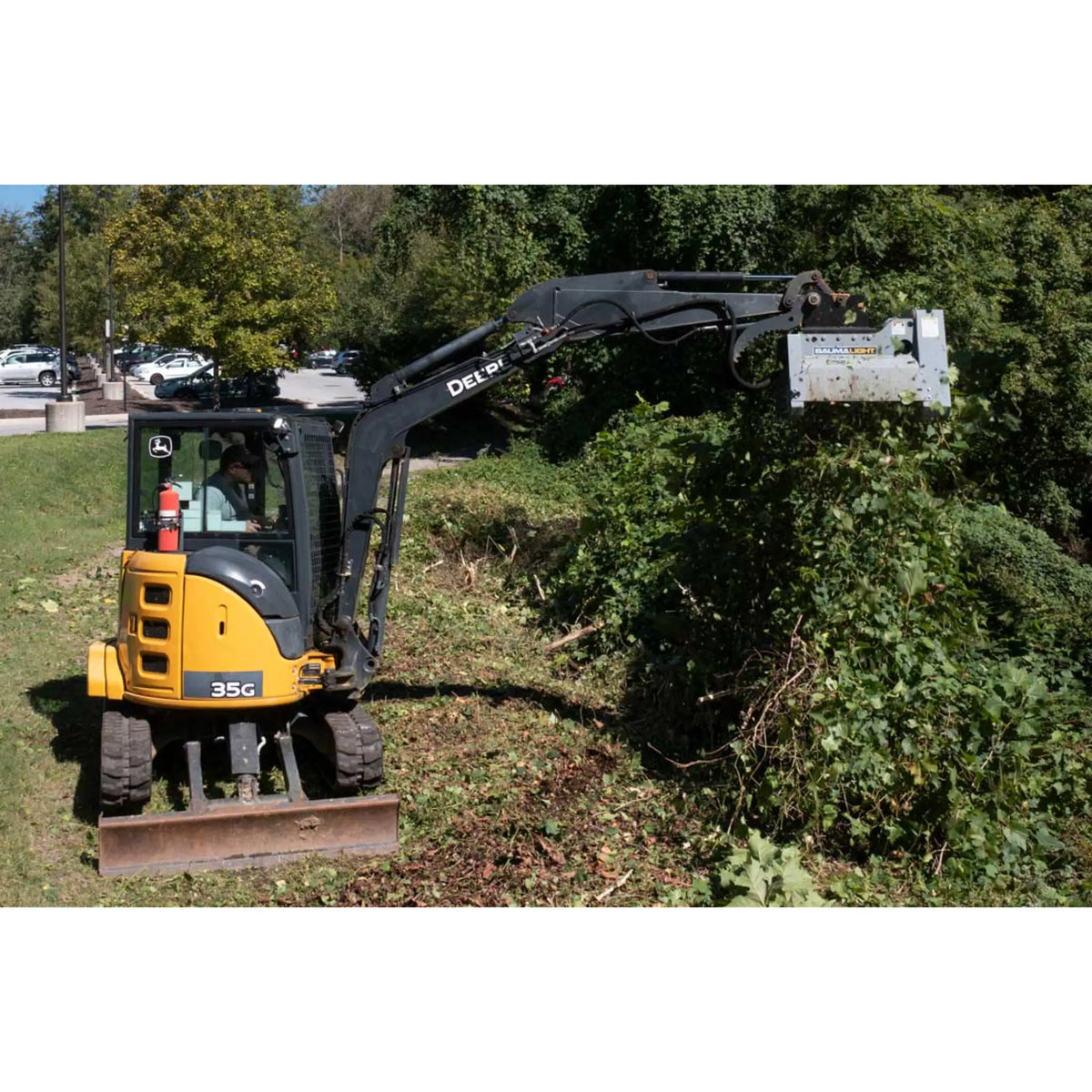Baumalight MX330 Mulcher for Mini Excavators - Brush Clearing ...