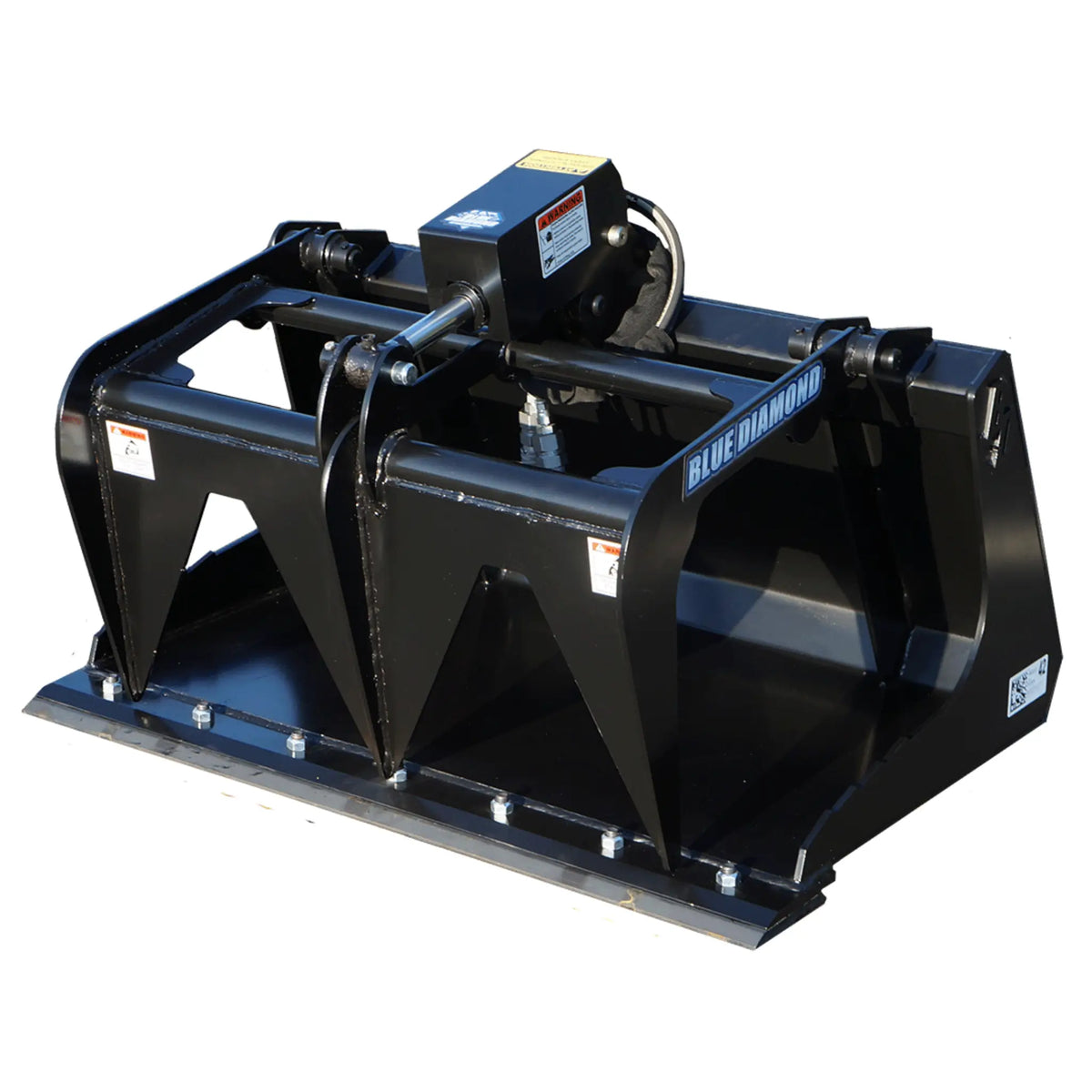 Blue Diamond Grapple Bucket - Mini Series — Attachments King