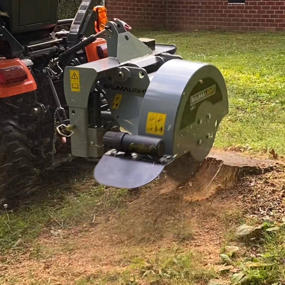 Baumalight 1P24 PTO Stump Grinder for Compact Tractors — Attachments King