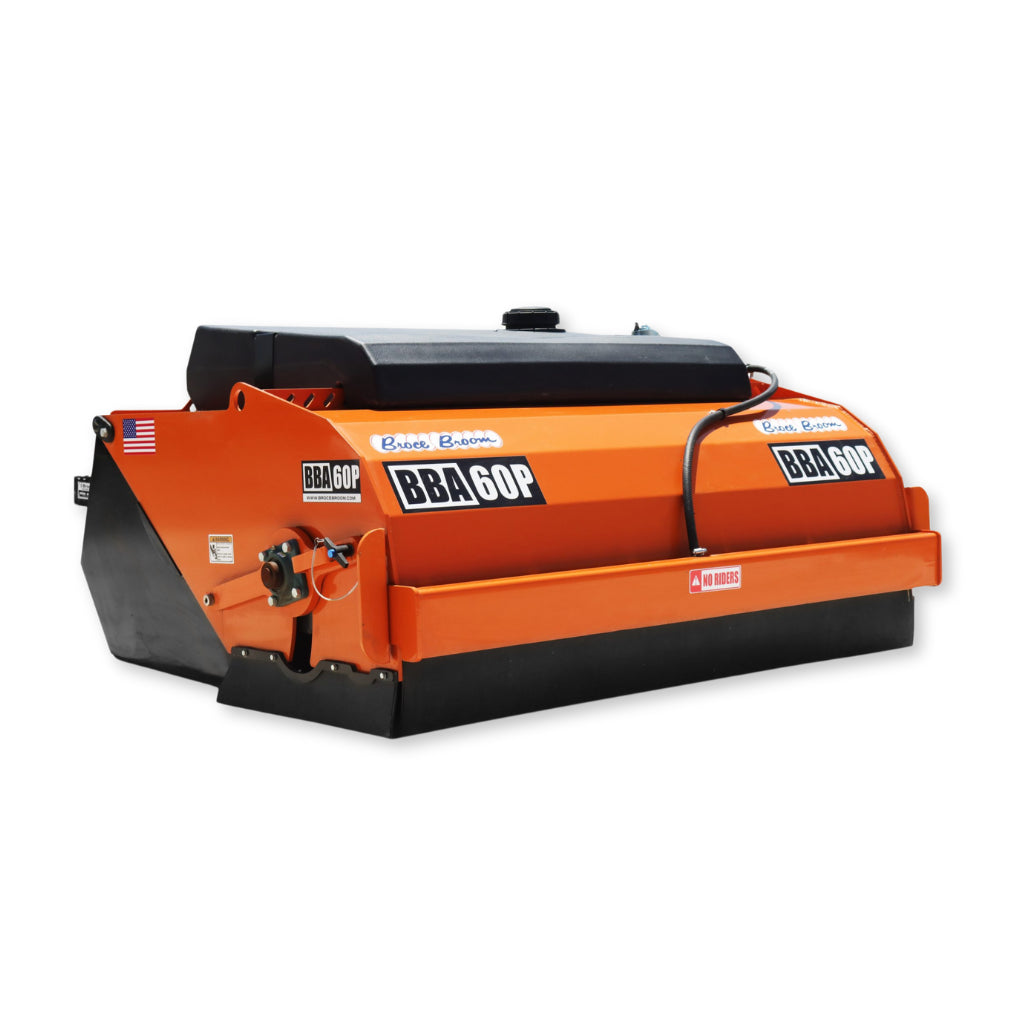 Broce Broom BBA Series Skid Steer Pickup Broom — Attachments King