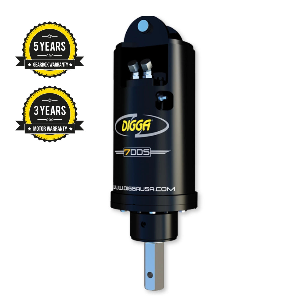 Digga 7DDS High Flow Auger Drive — Attachments King