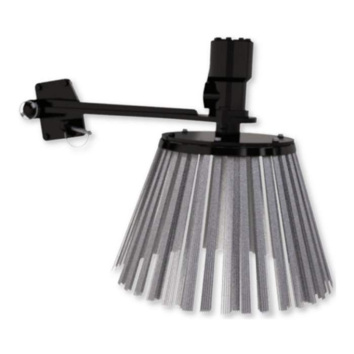 Digga Sweeper Bucket Broom Attachment for Skid Steer — Attachments King