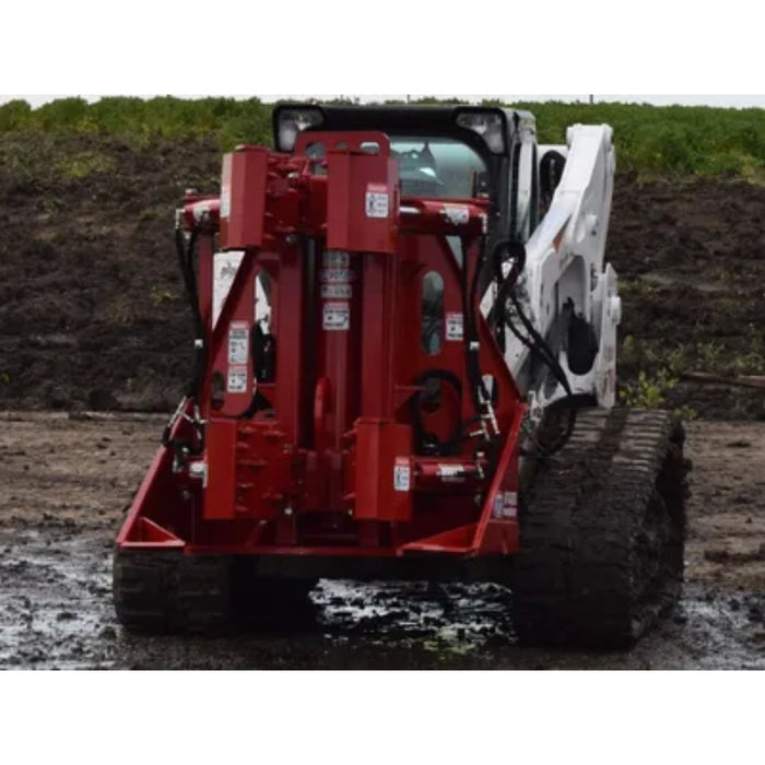 EZ SPOT UR Skid Steer Double Clamp Pole Jack Attachment — Attachments King