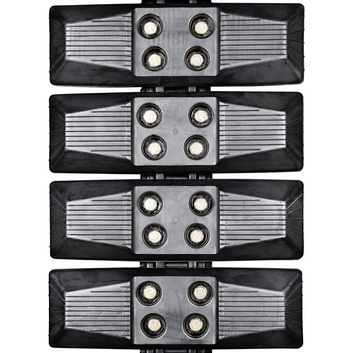 18" extreme duty hybrid track with rubber track pads (450x81wx76 ...