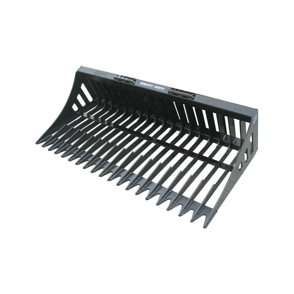 Heavy-Duty Skid Steer Rock Buckets - Trusted Brands | Attachments King