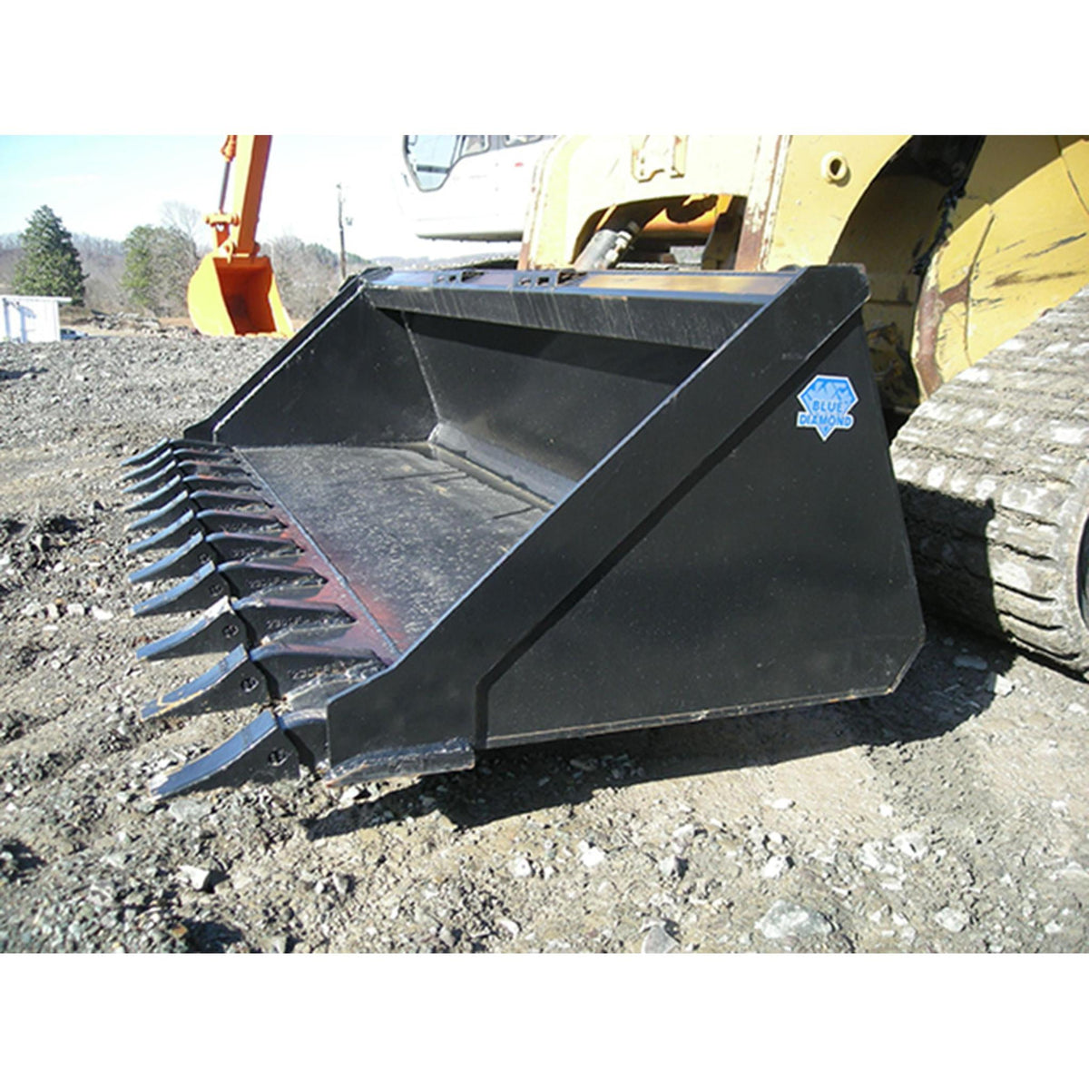 Blue Diamond Severe Duty Skid Steer Bucket — Attachments King