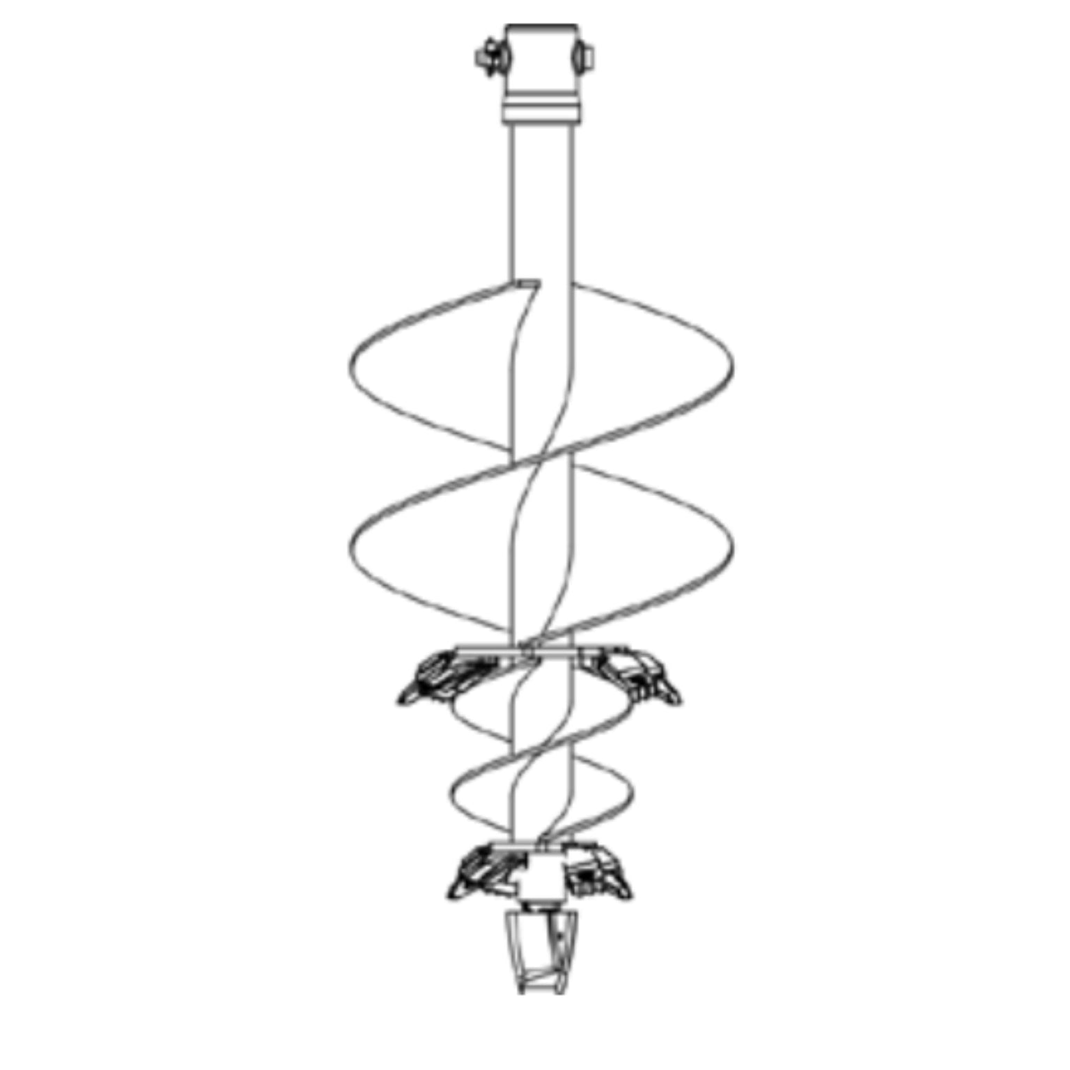 Mini Excavator Augers | Shop Online Now | Attachments King