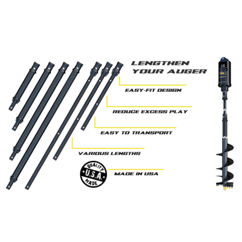 Skid Steer Auger Extensions | Extend Your Reach | Attachments King