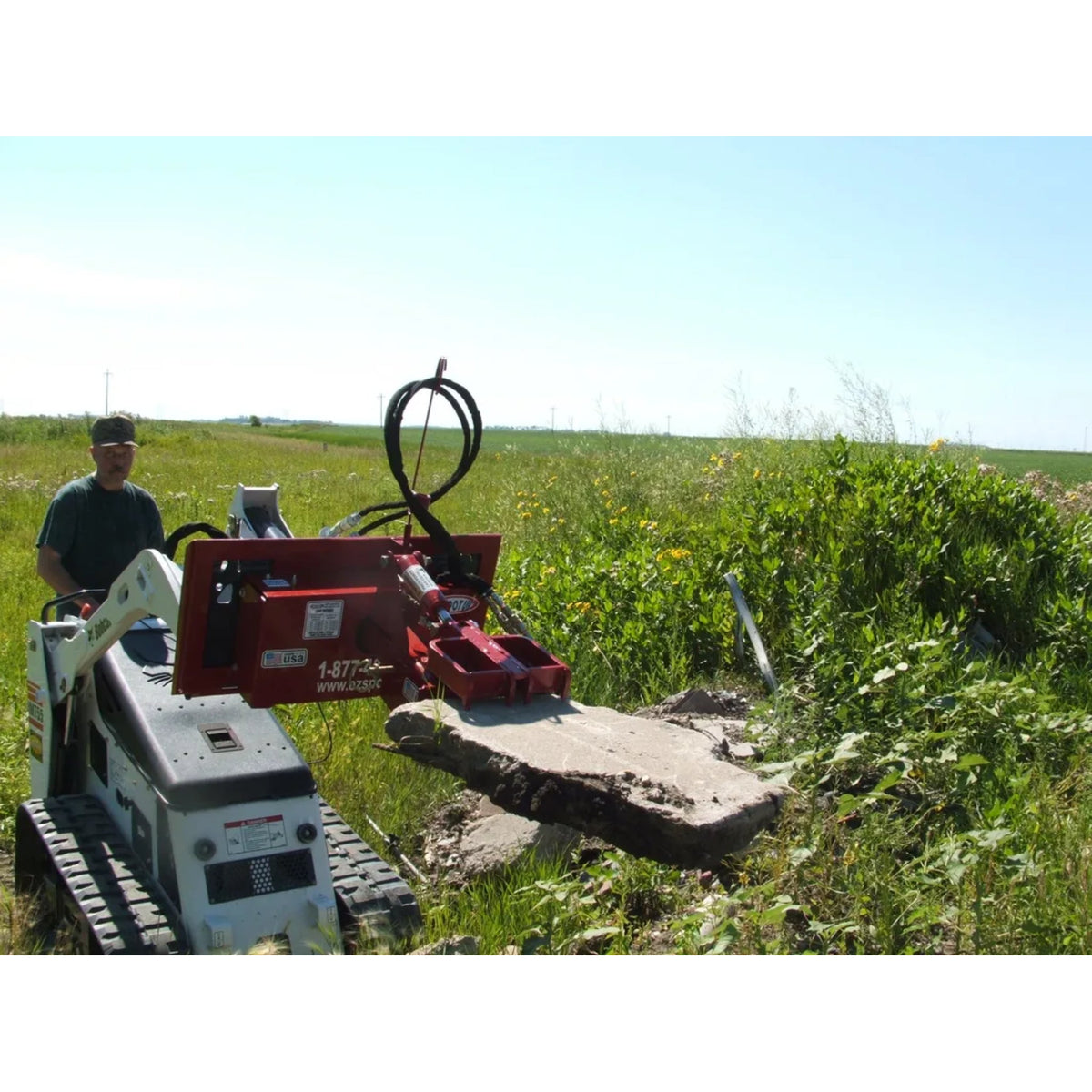 EZ SPOT UR Utility Claw Skid Steer Attachment — Attachments King