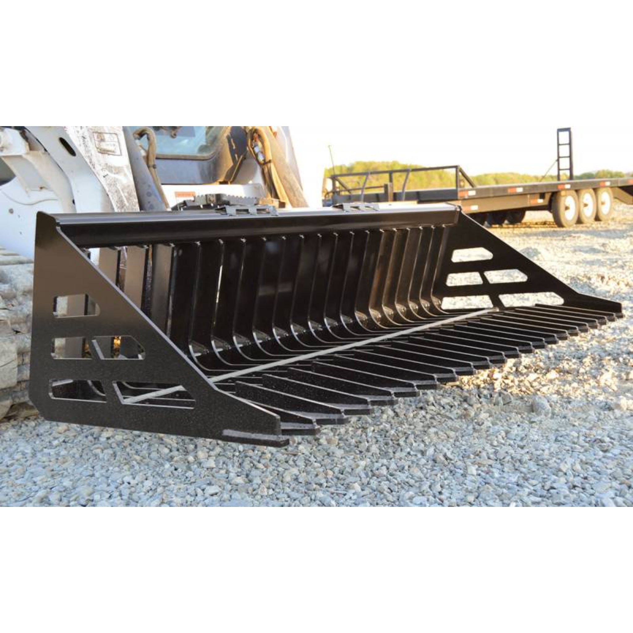 Skid Steer Rock Buckets | Attachments King
